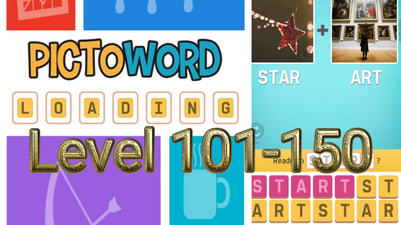 Pictoword: Fun Word Games Level 101-150 Answers