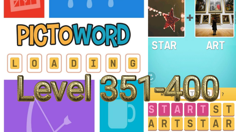 Pictoword: Fun Word Games Level 351-400