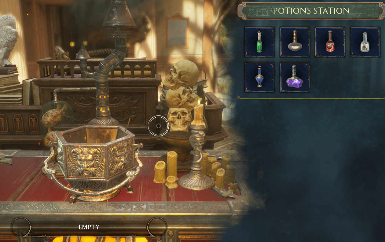 Potion Station In Hogwarts Legacy