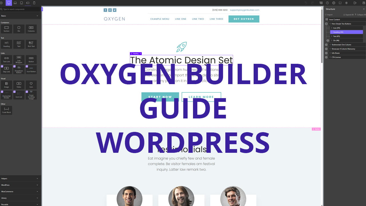 How To Enable Overlay Header Oxygen Builder How To Enable Overlay Header Oxygen Builder