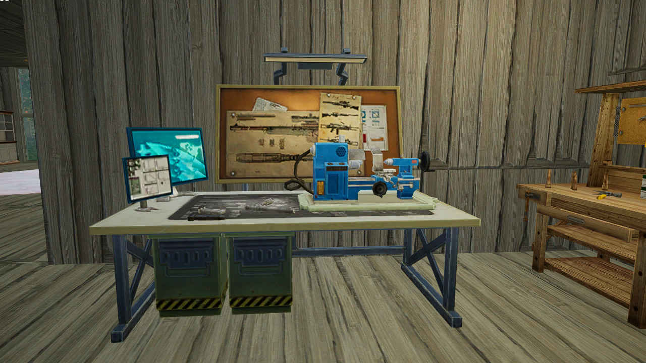 Craft Crafting Materials In Workbench In Undawn