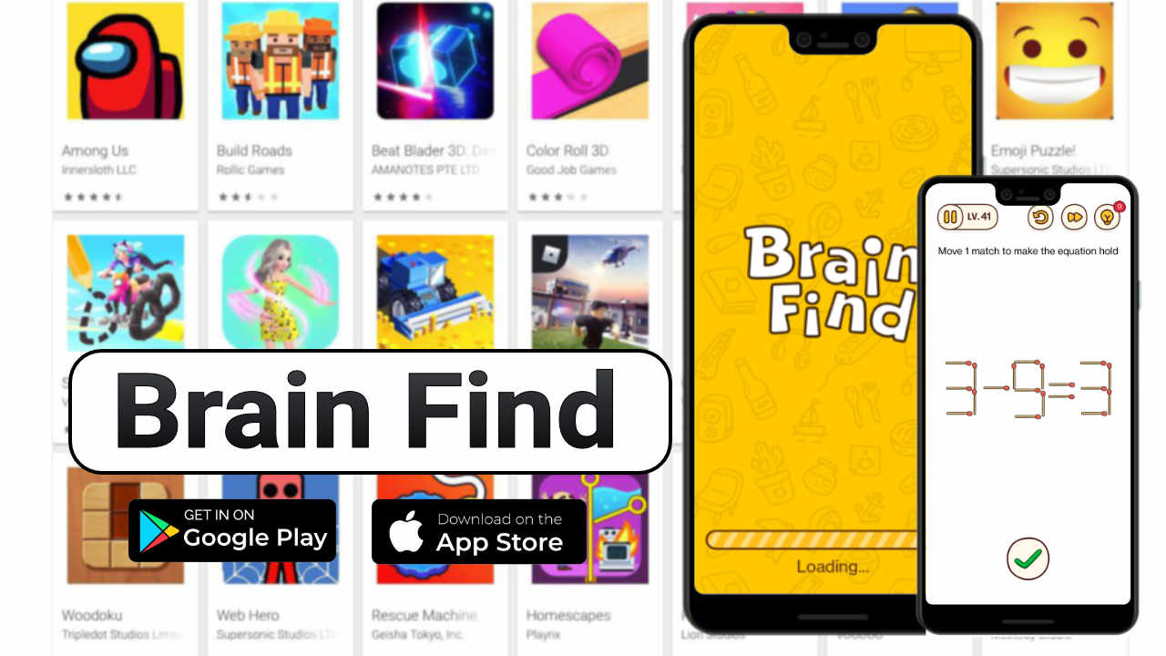 Brain Find Can You Find It? Level 21-40