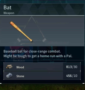 How To Craft Bat In Palworld