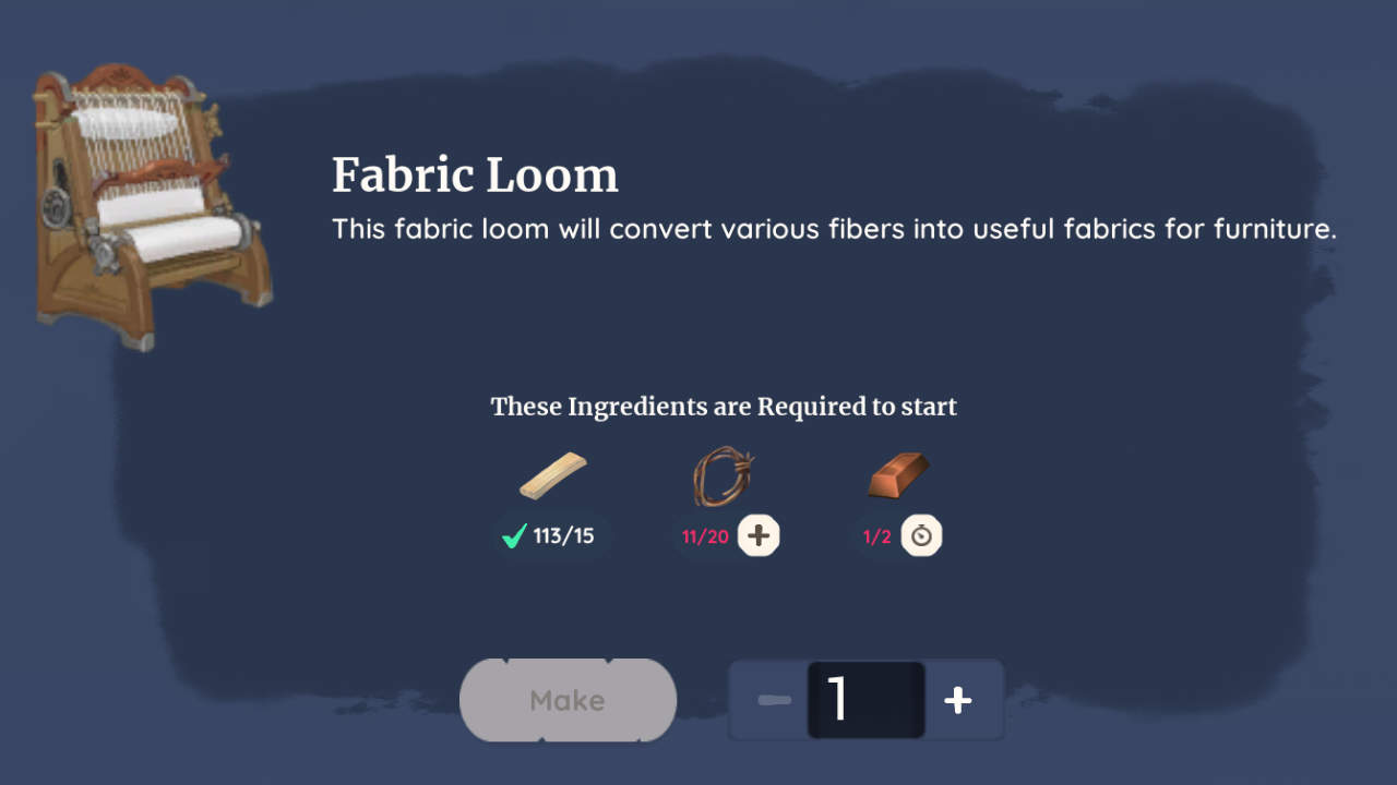 How To Craft A Fabric Loom In Palia?