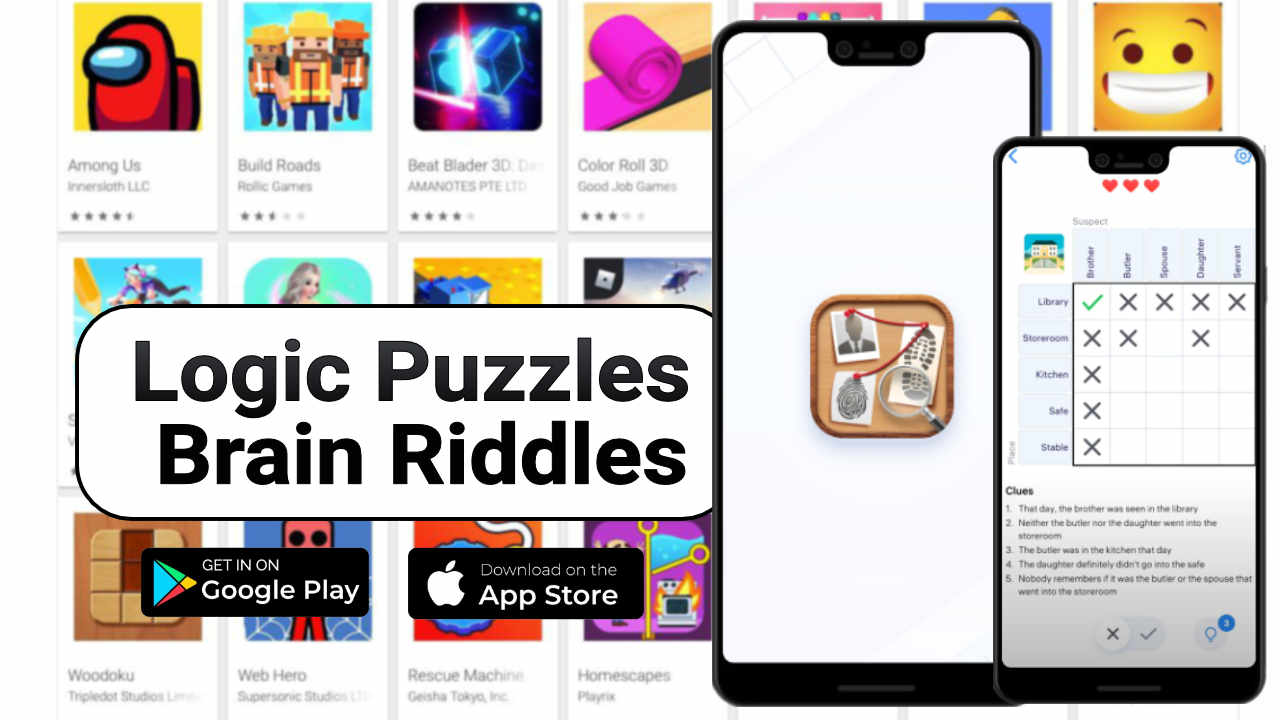 Logic Puzzles – Chapter 3: Family Legend Level 3