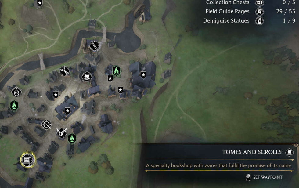 Tomes And Scrolls In Hogwarts Legacy