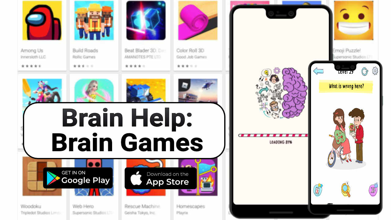 Brain Help: Brain Games Level 81-100